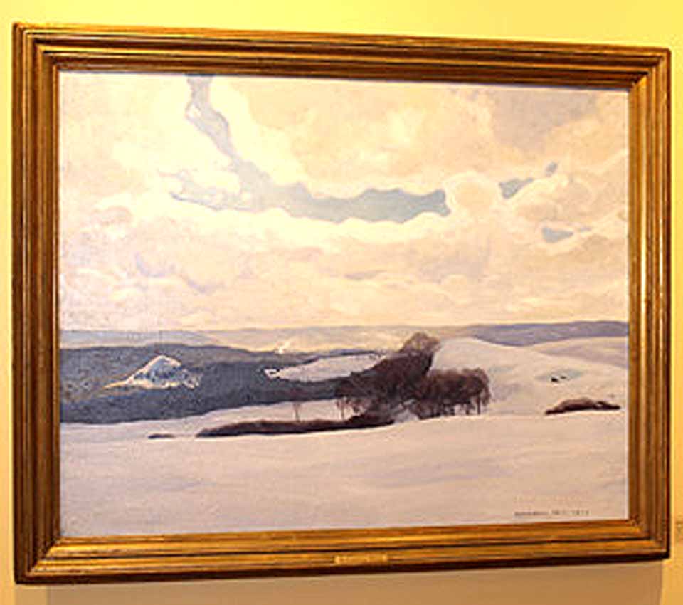 Yager Museum Restores Rockwell Kent Landscape – All Otsego