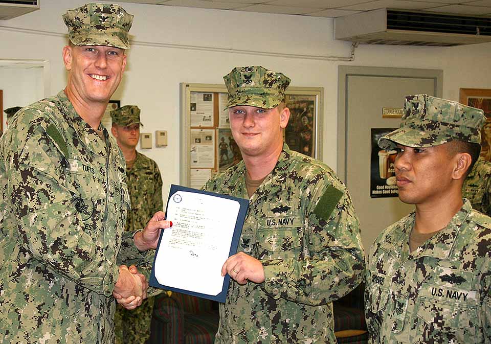 Seabee From Town of Maryland Promoted – All Otsego