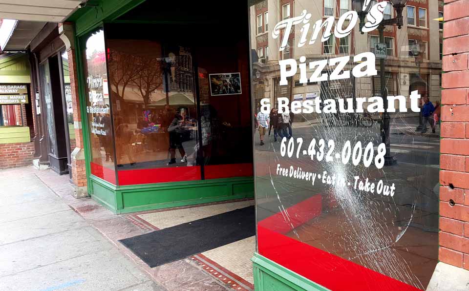 4 Store Windows Broken Overnight – All Otsego