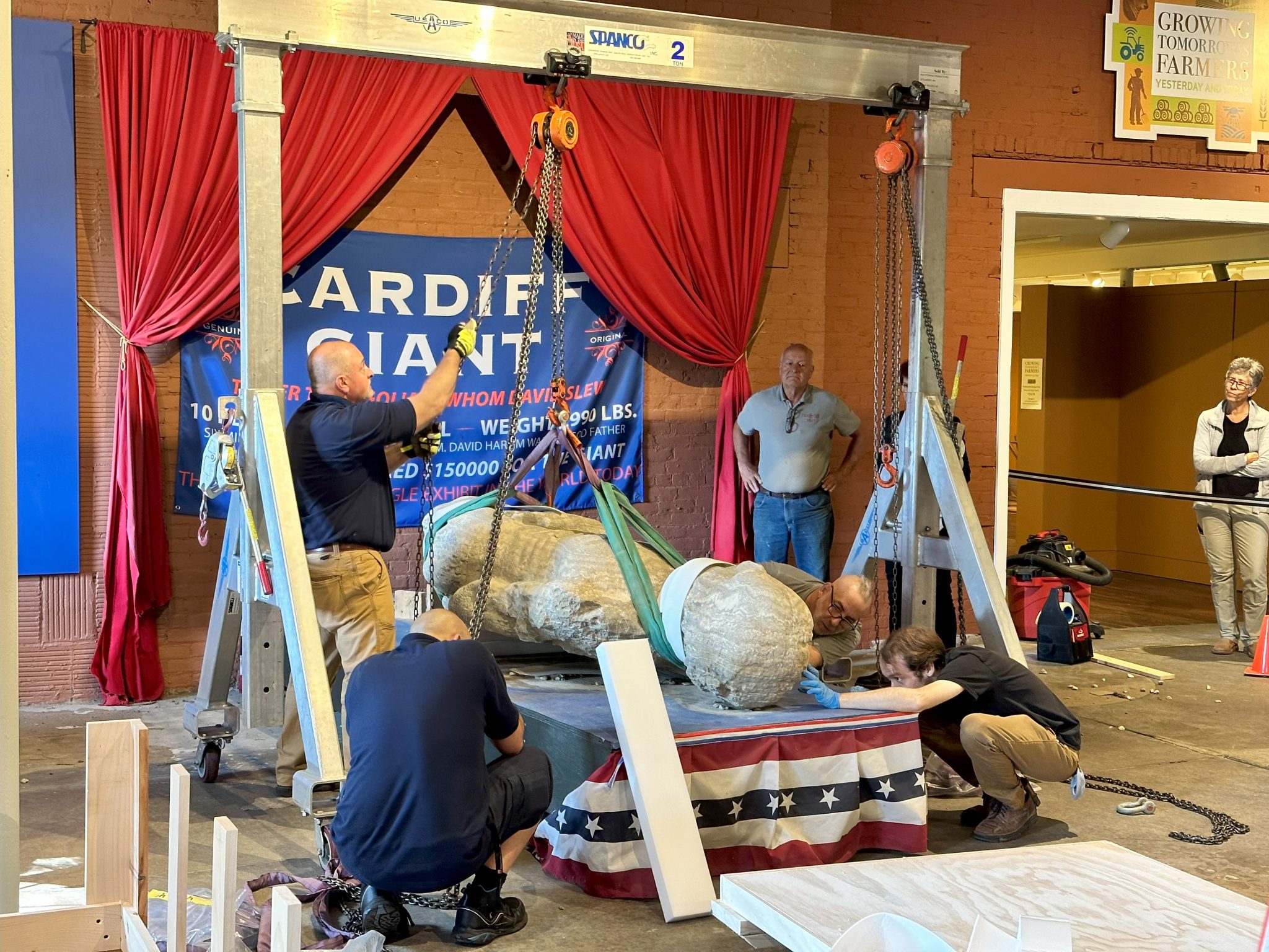 Cardiff Giant on the Move – All Otsego
